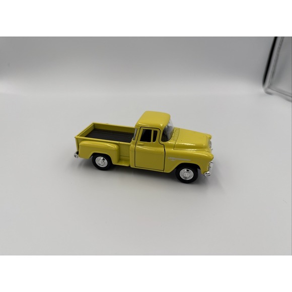 Toys | Kinsmart Yellow 1955 Chevy Stepside Pickup Kt533 | Poshmark